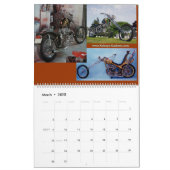 Classic Motorcycle Choppers Calendar | Zazzle