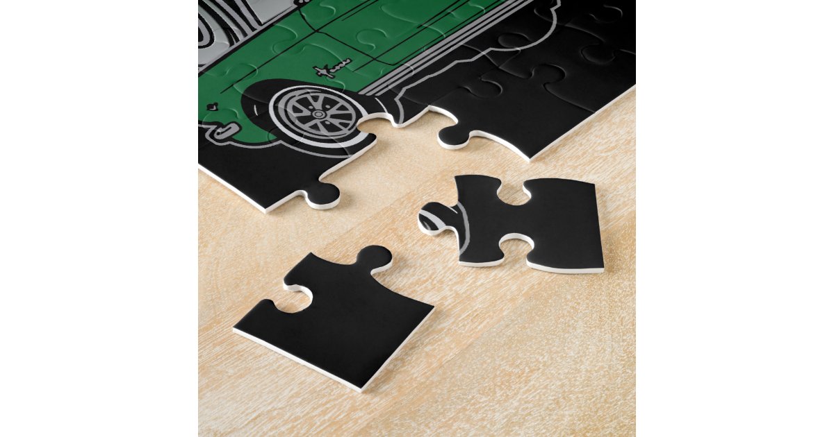 Classic Muscle Car Jigsaw Puzzle | Zazzle
