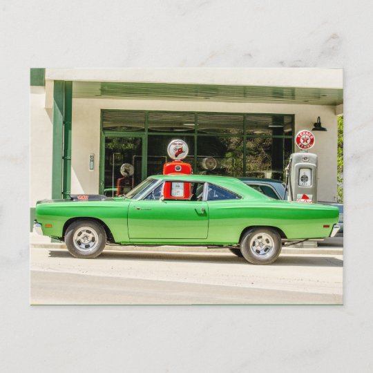 Classic Muscle Car Postcard | Zazzle.com