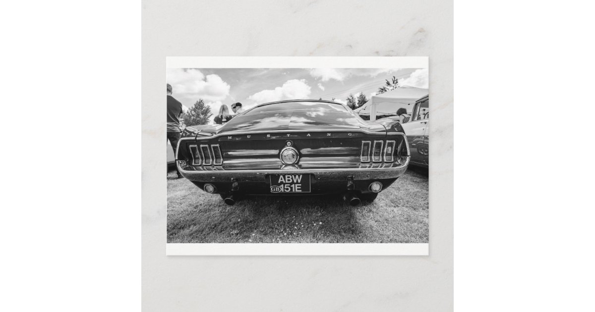 "Classic Mustang" postcards | Zazzle