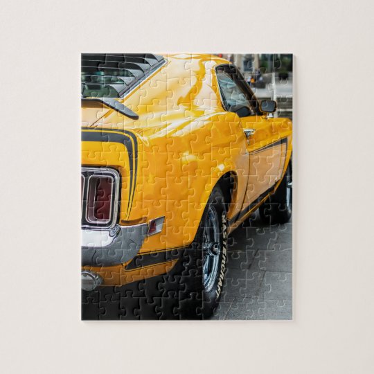 Classic Mustang Super Car Jigsaw Puzzle | Zazzle.com