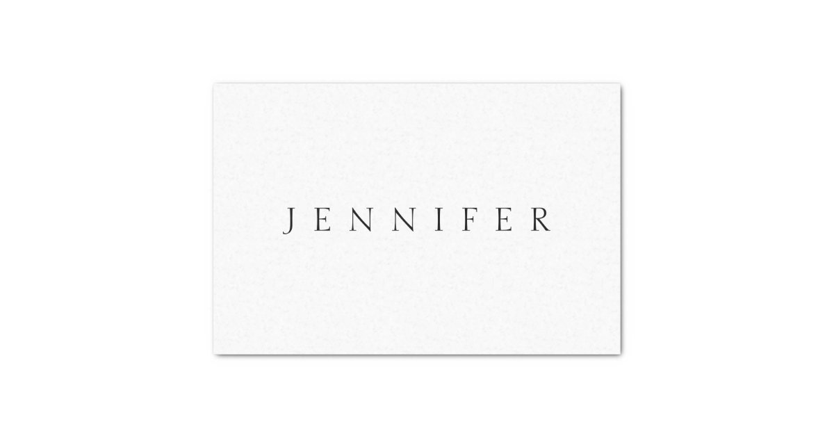 Classic Name (or word) Tissue Paper | Zazzle