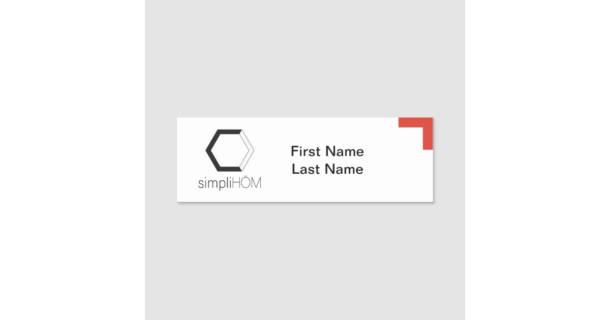 Classic Name Tag | Zazzle