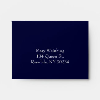 Navy Blue Printed & Mailing Envelopes | Zazzle
