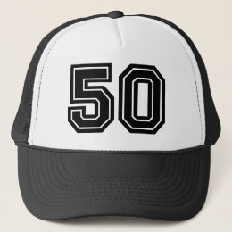 50th Birthday Hats | Zazzle