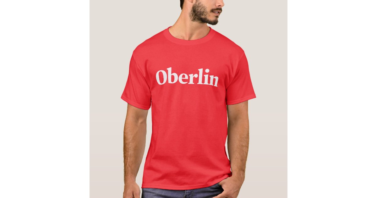 Classic Oberlin Red T-Shirt | Zazzle