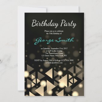 Classic Old School Birthday Party Invite | Zazzle