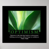 Classic Optimism Poster | Zazzle
