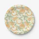 Classic Orange Fruit Pattern Paper Plates | Zazzle