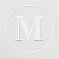 Classic Personalized Circle Monogram Initial Embosser | Zazzle