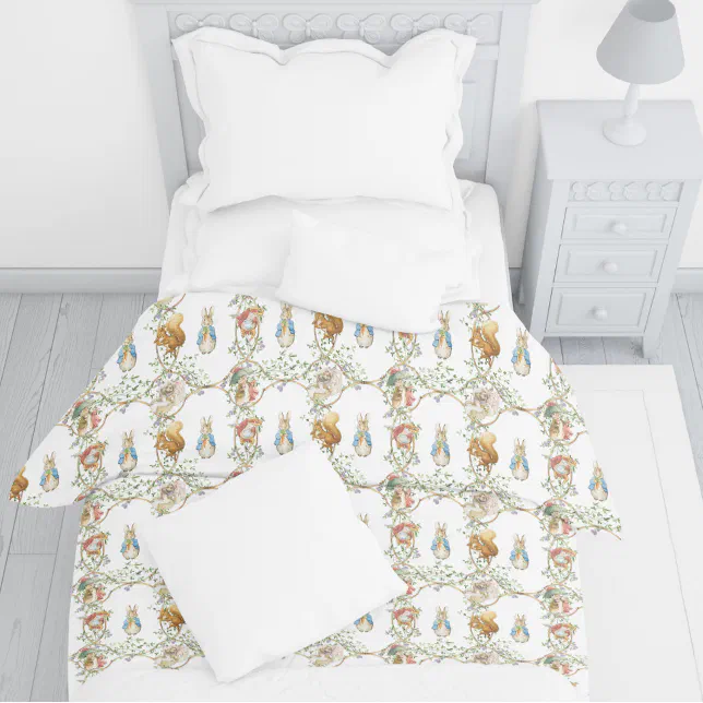 Classic Peter the Rabbit Baby Shower Gift Duvet Cover | Zazzle