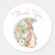 Classic Peter the Rabbit Beatrix Potter Birthday Classic Round Sticker ...