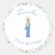 Classic Peter the Rabbit Beatrix Potter Birthday Classic Round Sticker ...