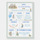 Classic Peter the Rabbit Editable Milestone Chart Foam Board | Zazzle