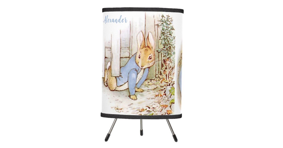Classic Peter the Rabbit Tripod Lamp | Zazzle