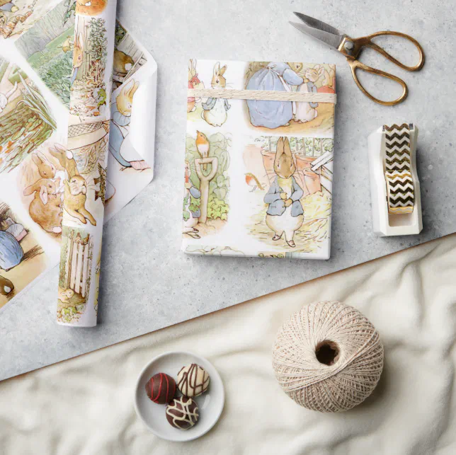 Classic Peter the Rabbit Wrapping Paper | Zazzle