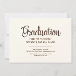 Classic Photo Class of 2019 Graduation Party Invitation | Zazzle