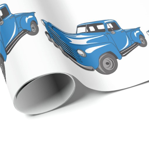 Classic Pickup Truck Wrapping Paper | Zazzle