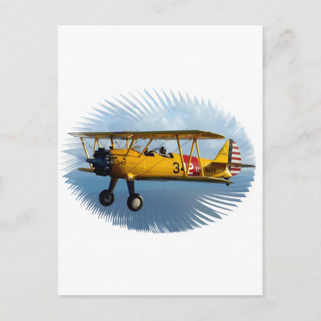 classic plane postcard | Zazzle