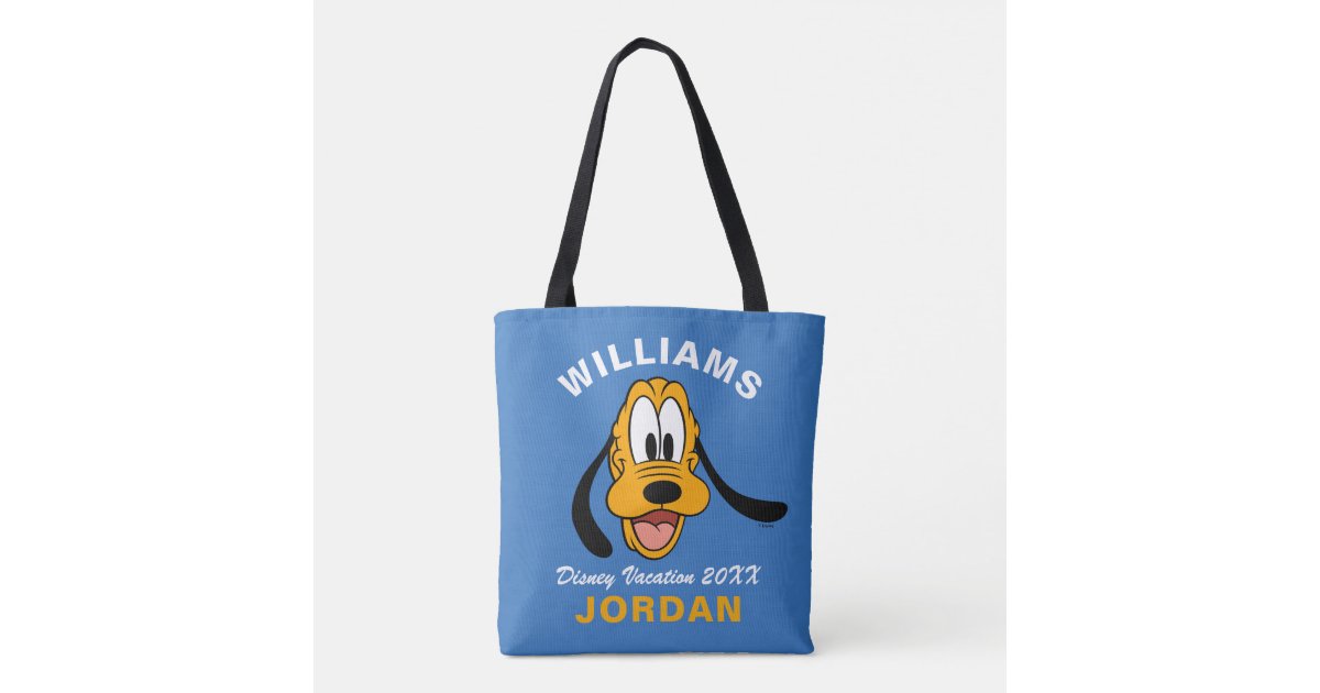 Classic Pluto | Family Vacation and Year Tote Bag | Zazzle