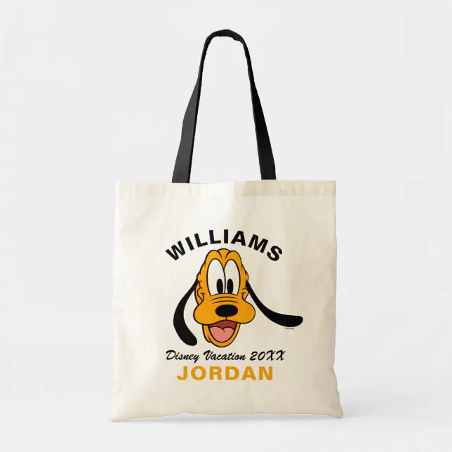 Classic Pluto | Family Vacation & Year Tote Bag | Zazzle