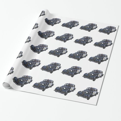 Police Wrapping Paper | Zazzle - 100% Satisfaction Guaranteed!