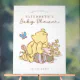 Classic Pooh & Piglet | Baby Shower Welcome Acrylic Sign | Zazzle