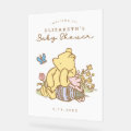 Classic Pooh & Piglet | Baby Shower Welcome Acrylic Sign | Zazzle