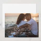 Classic & Pretty save the date card | Zazzle