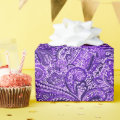 Classic Purple Paisley Wrapping Paper | Zazzle