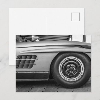 Classic Racing Car Postcard | Zazzle