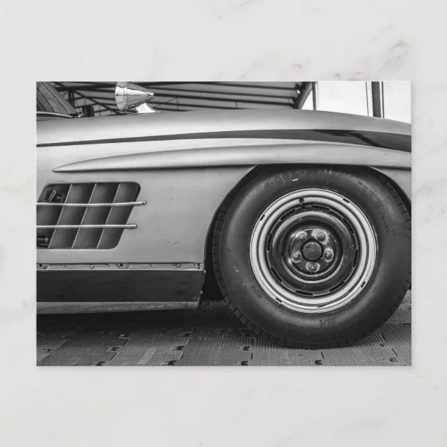 Classic Racing Car Postcard | Zazzle