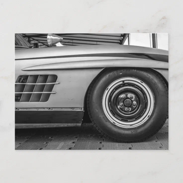 Classic Racing Car Postcard | Zazzle