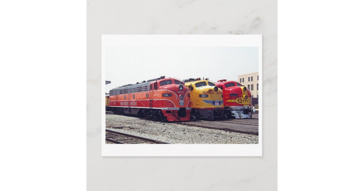 Classic Railroad Postcard | Zazzle