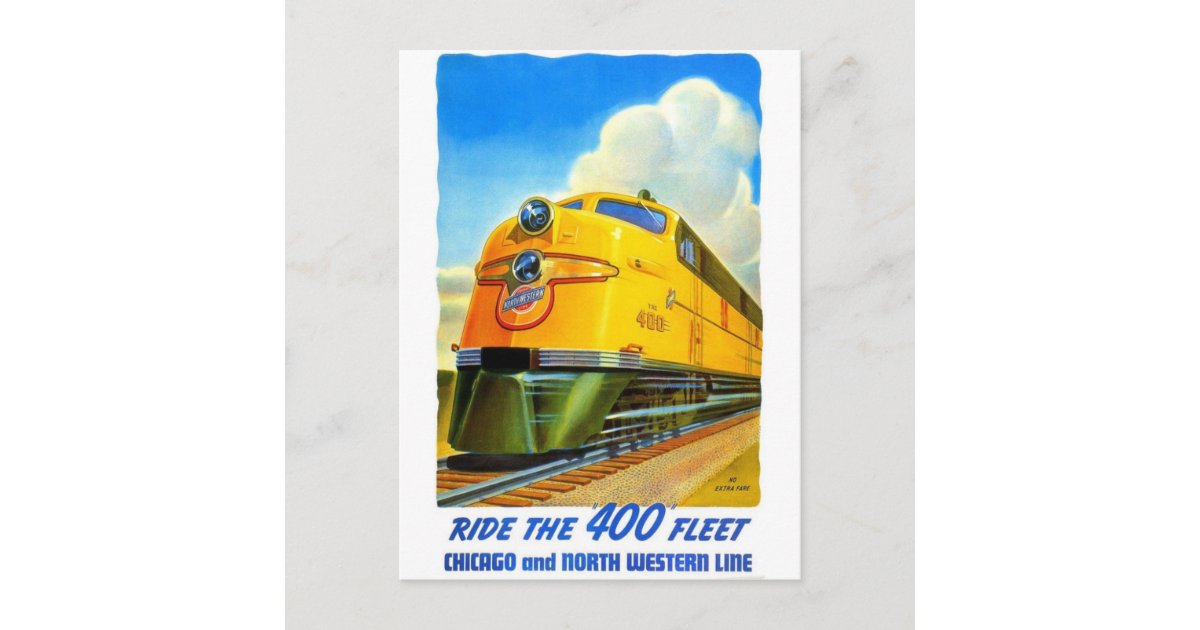 Classic Railroad Postcard | Zazzle