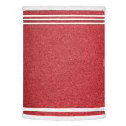 Classic Red with White Stripes Lamp Shade | Zazzle