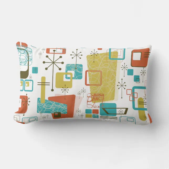 Classic Retro Lumbar Pillow | Zazzle