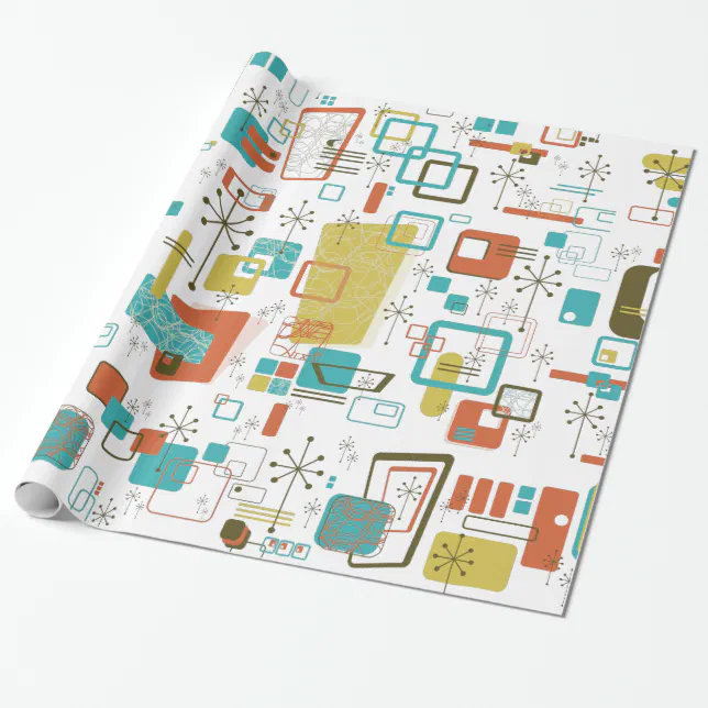 Classic Retro Wrapping Paper | Zazzle