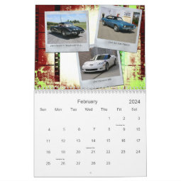 Classic Rides Car Calendar | Zazzle