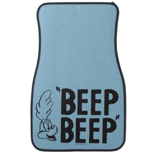 Classic ROAD RUNNER™ BEEP BEEP!™ Car Mat | Zazzle