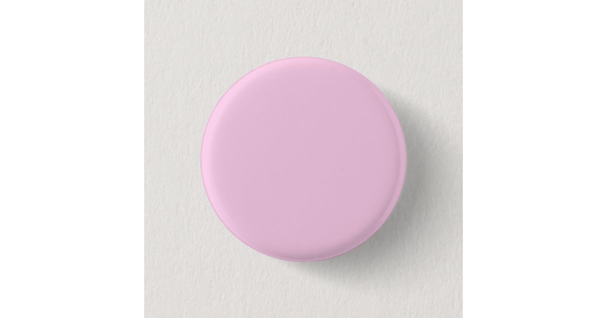 Classic Rose Solid Color Button | Zazzle