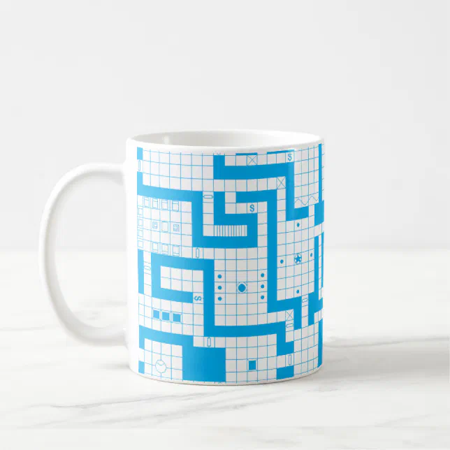 Classic RPG Map Coffee Mug | Zazzle