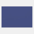 Classic Sapphire Blue Wrapping Paper Sheets | Zazzle