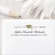 Classic Script Graduation Return Address Label | Zazzle