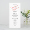 Classic Script | Wedding Program | Zazzle