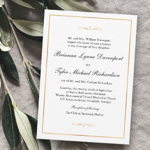 Formal Invitation Borders