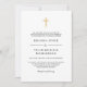 Classic Simple Elegant Christian Cross Wedding Invitation | Zazzle