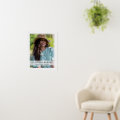 Classic Simple Photo Memorial Funeral Tribute Foam Board | Zazzle