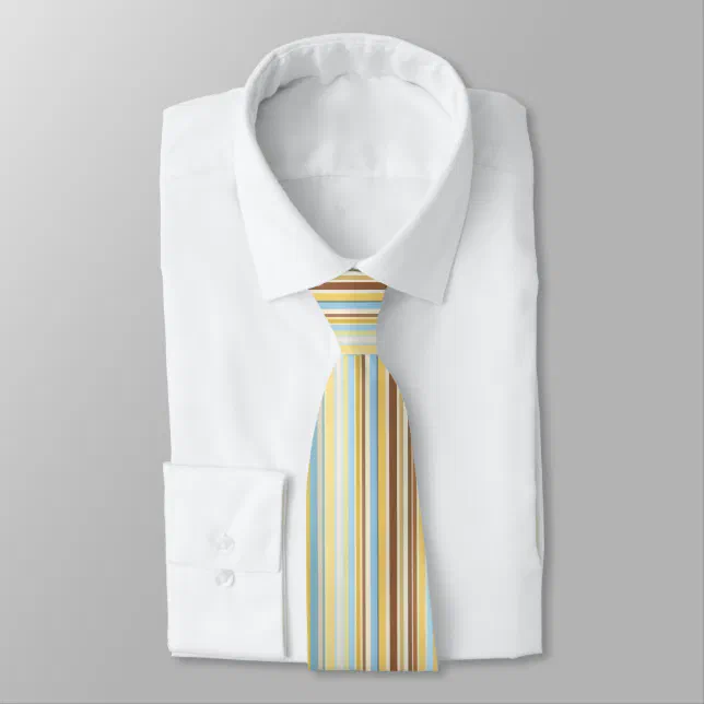 Classic Smart Look Striped Fashion Corporate Neck Tie | Zazzle