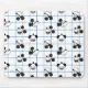 Classic Smiling Mickey Mouse Grid Pattern Mouse Pad | Zazzle